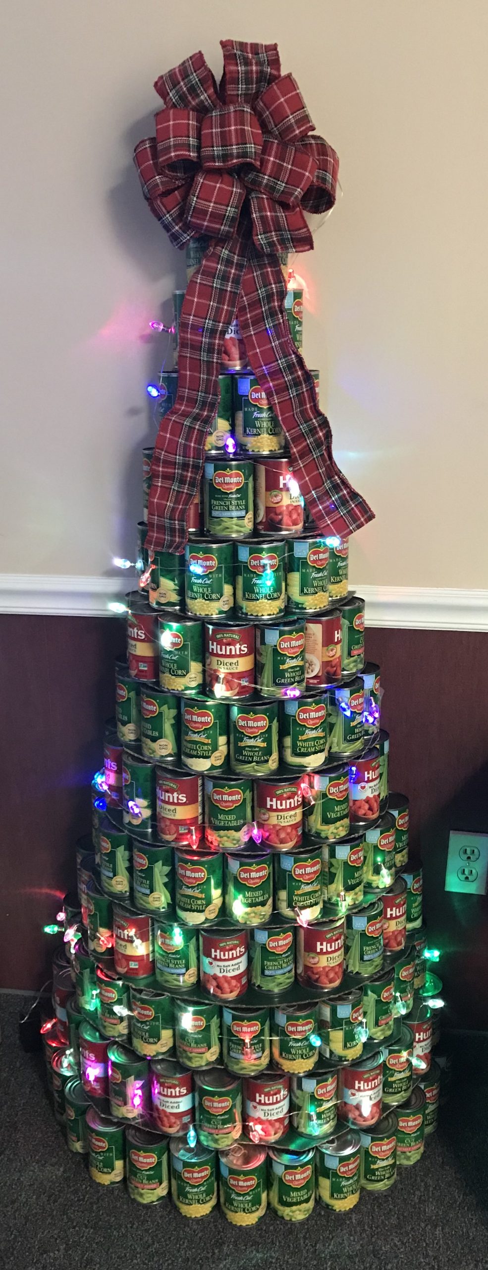 Edible Christmas Tree for the M.A.C.C. Community Food Pantry | Forensic ...